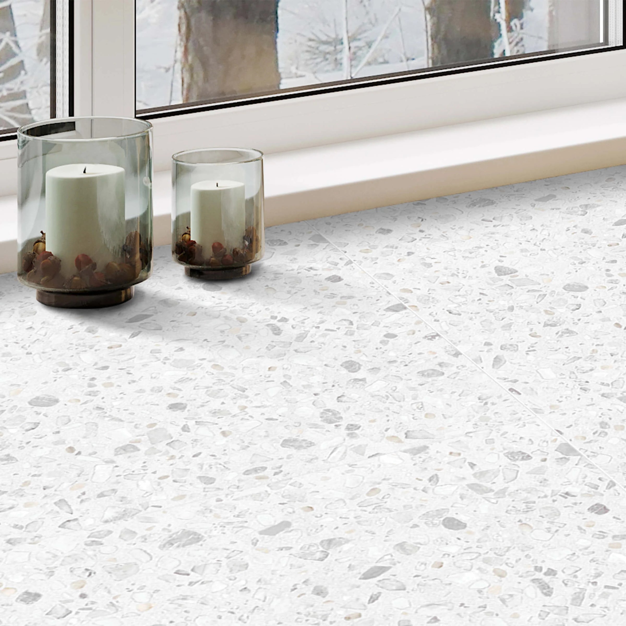 Agglo Lido Terrazzo Tile 300x600 | FINN Tile Project