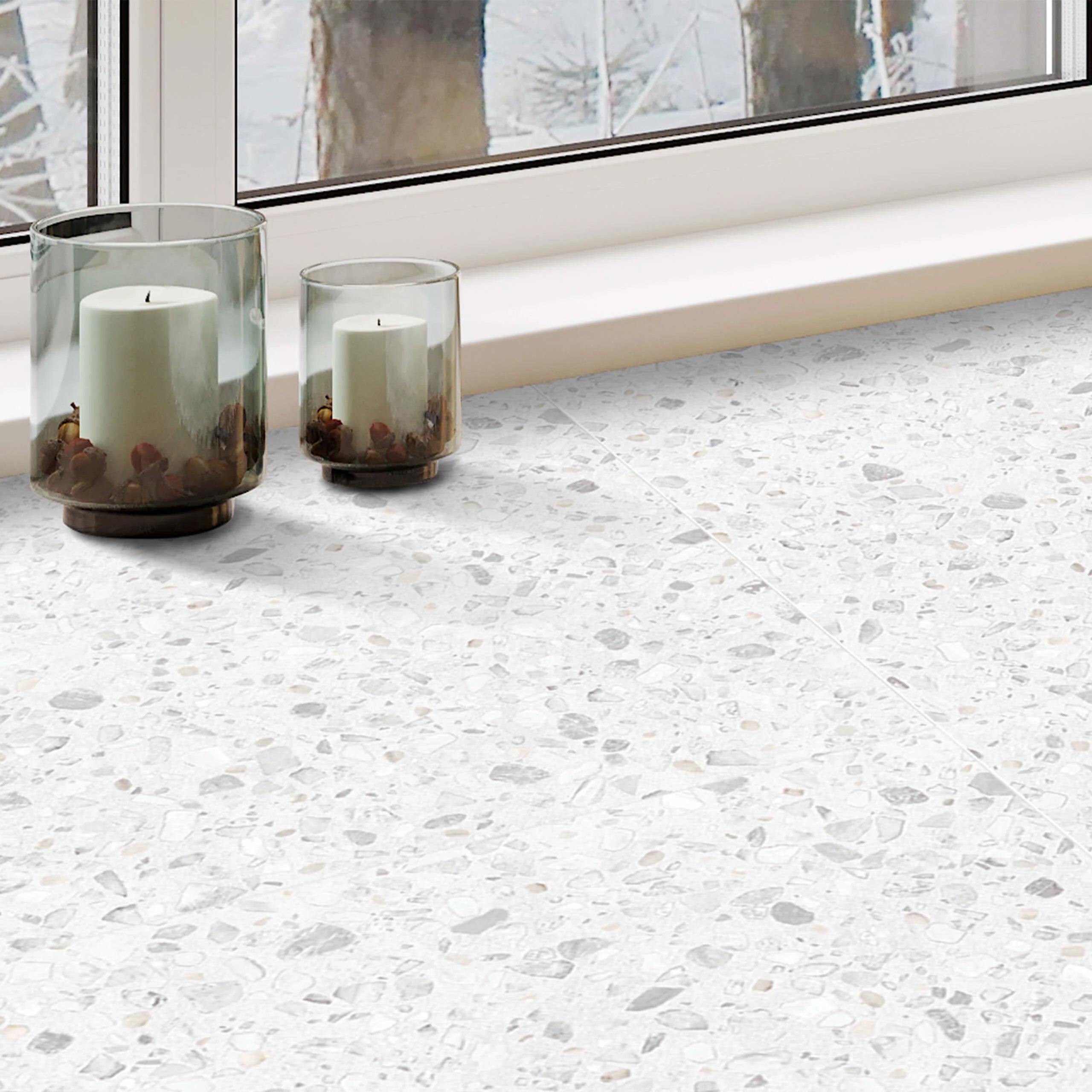 Agglo Lido Terrazzo Tile 300x600 | FINN Tile Project