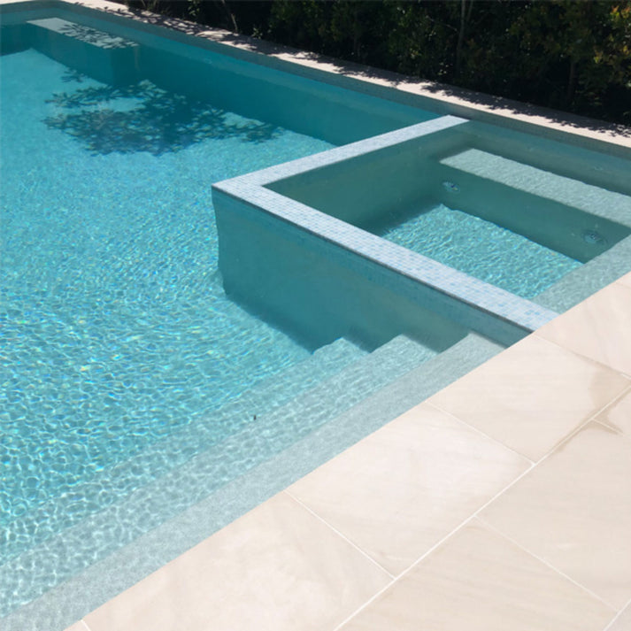 Leyla Athens Glass Pool Mosaic Tile | FINN Tiles