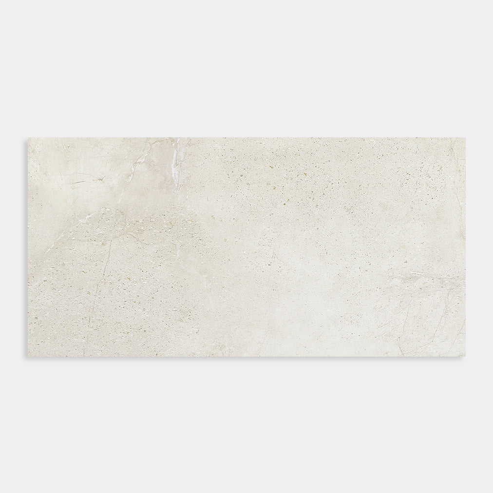 Verona Ivory Porcelain Tile | FINN Tile Project
