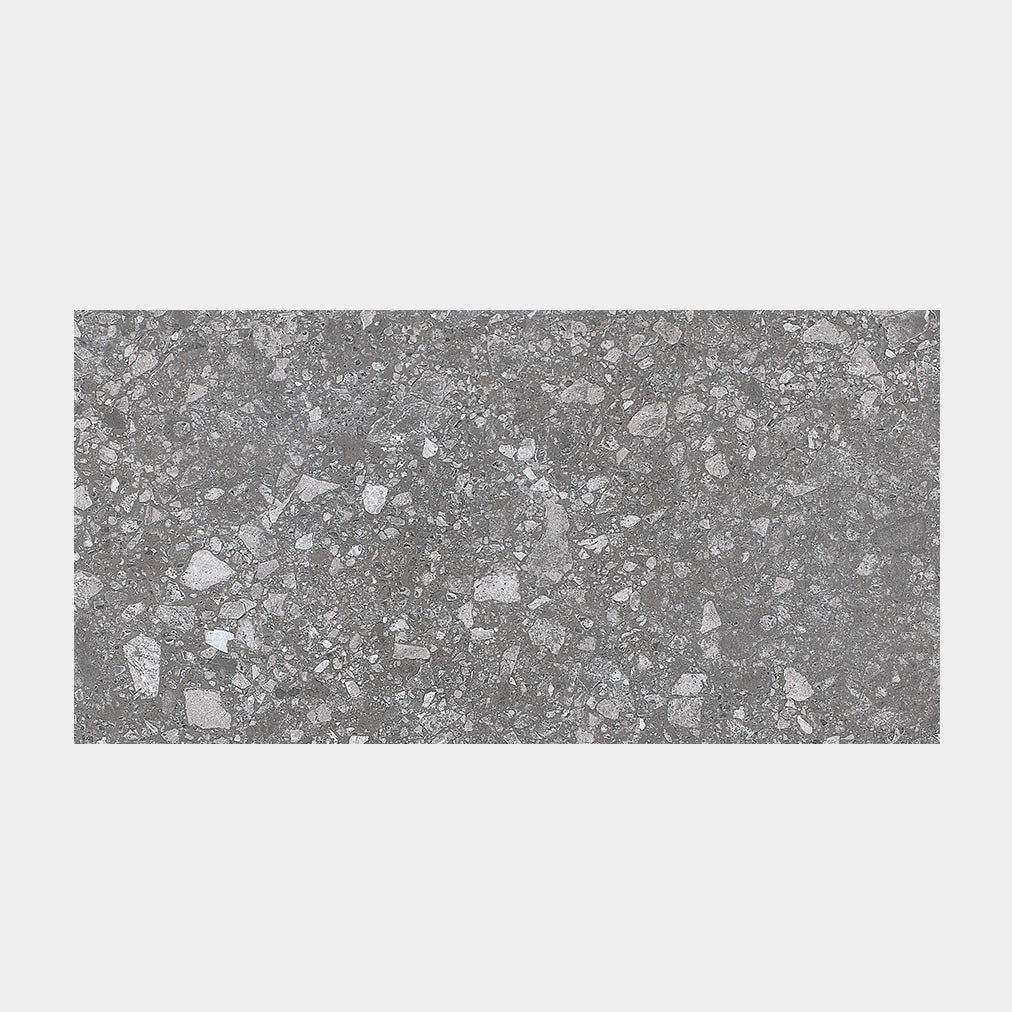 Terrazzo Cinder Porcelain Tile | FINN Tile Project